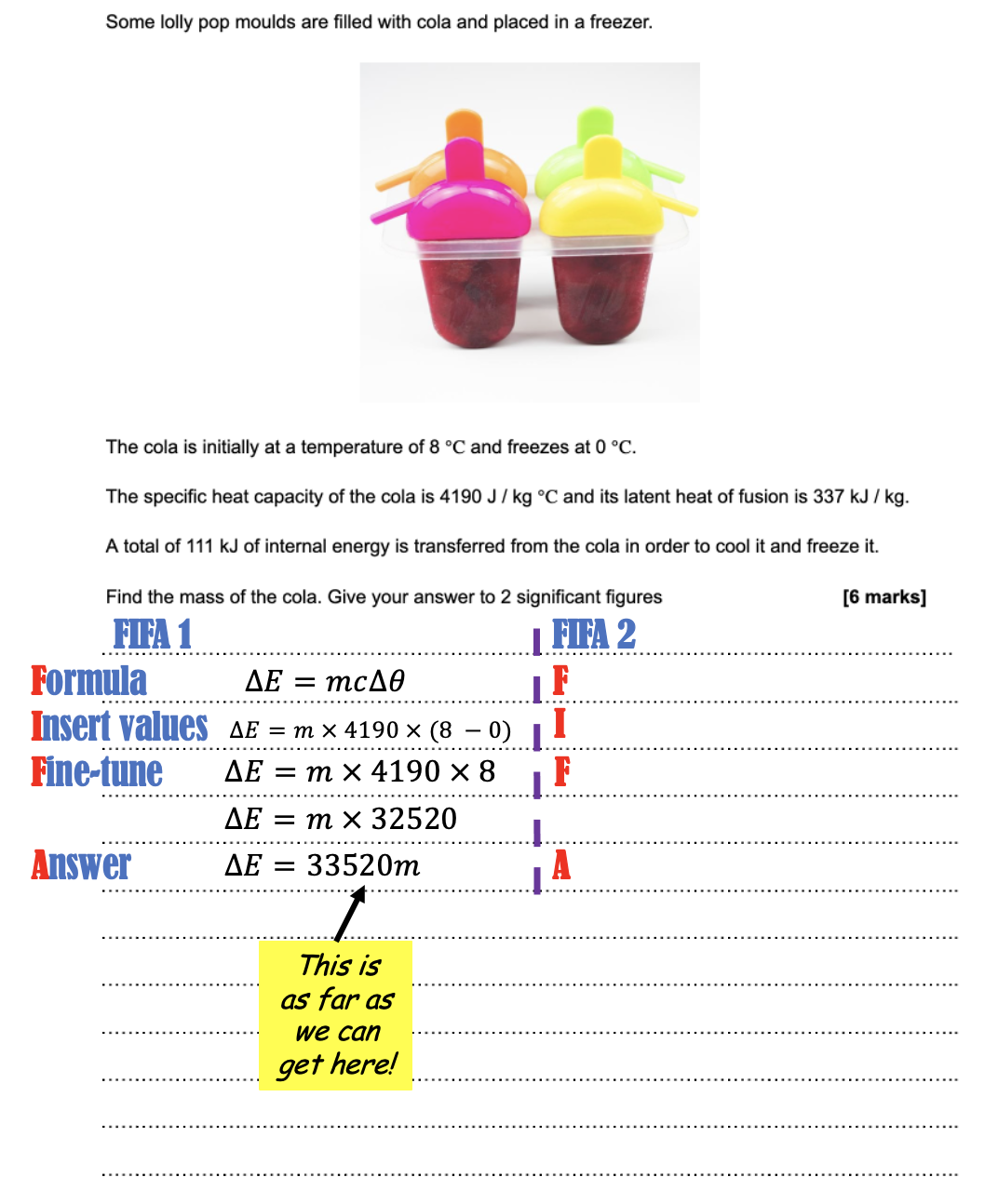 FIFA and Really Challenging GCSE Physics Calculations – e=mc2andallthat